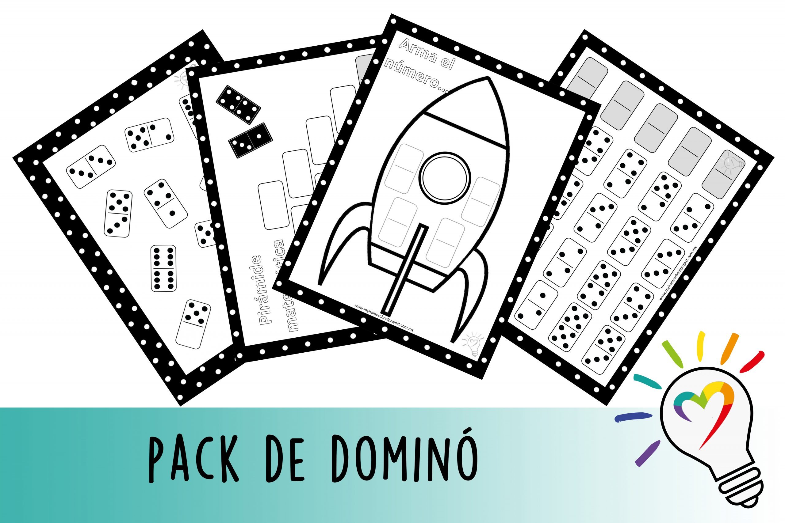 Pack de dominó - My Homeschool Project