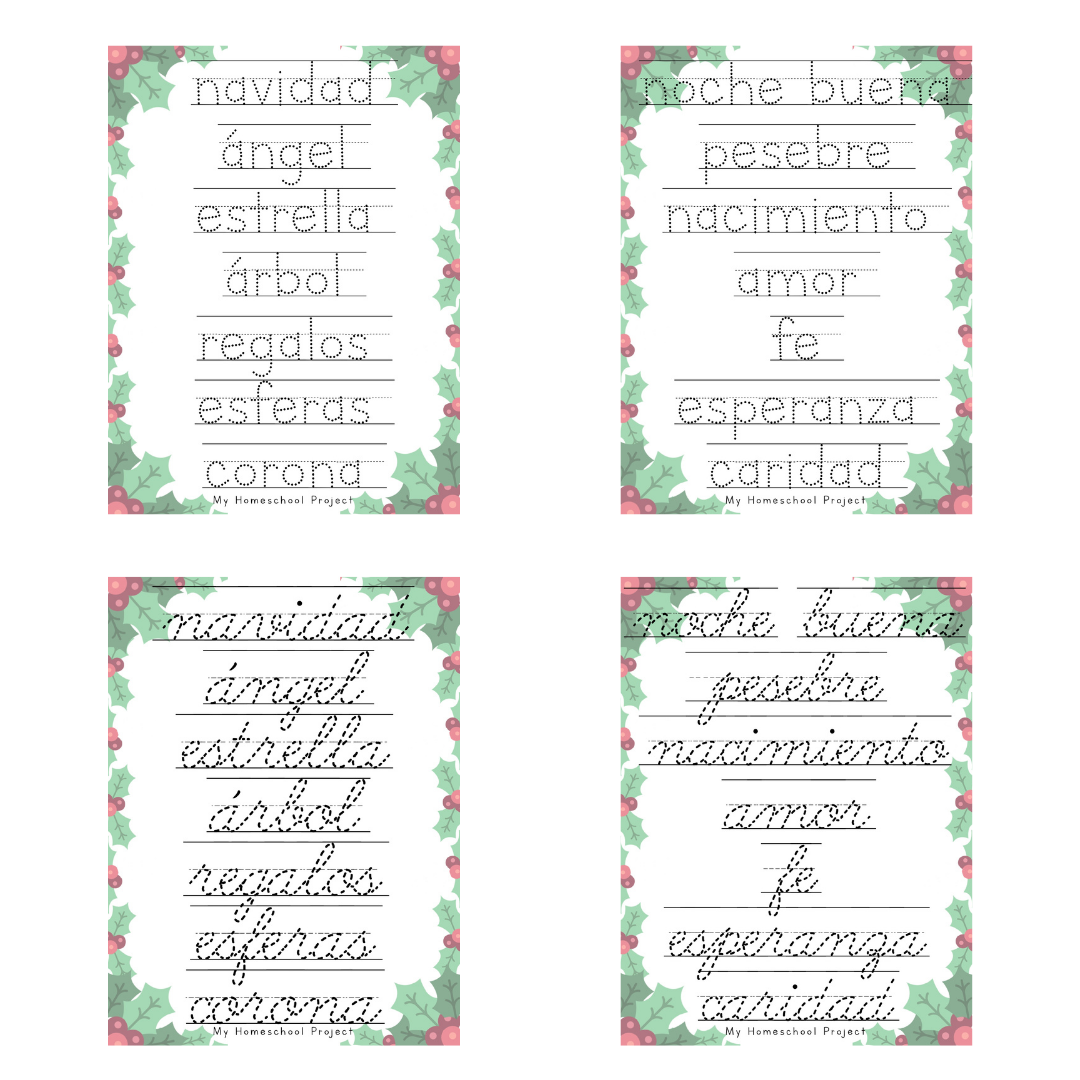 Pack navideño - My Homeschool Project