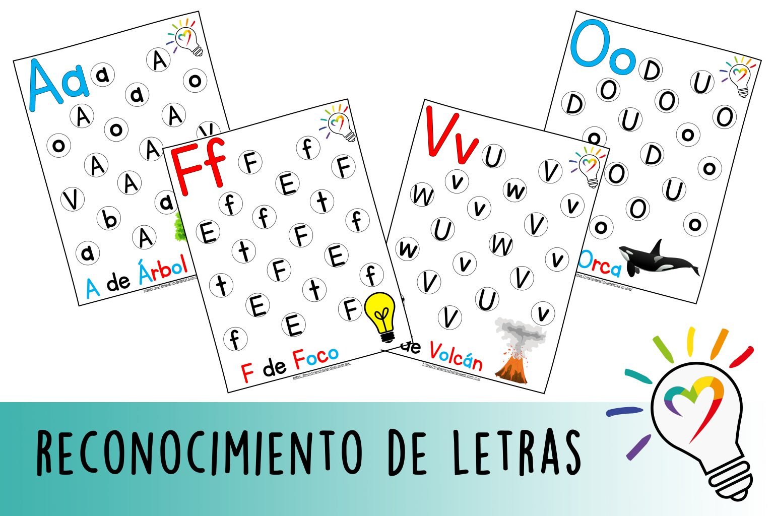 Reconocimiento de letras - My Homeschool Project