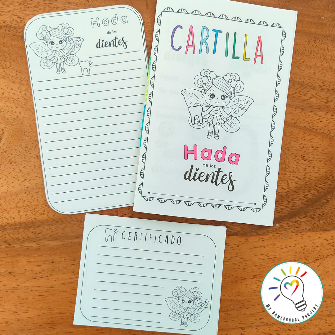 Cartilla del hada de los dientes - My Homeschool Project
